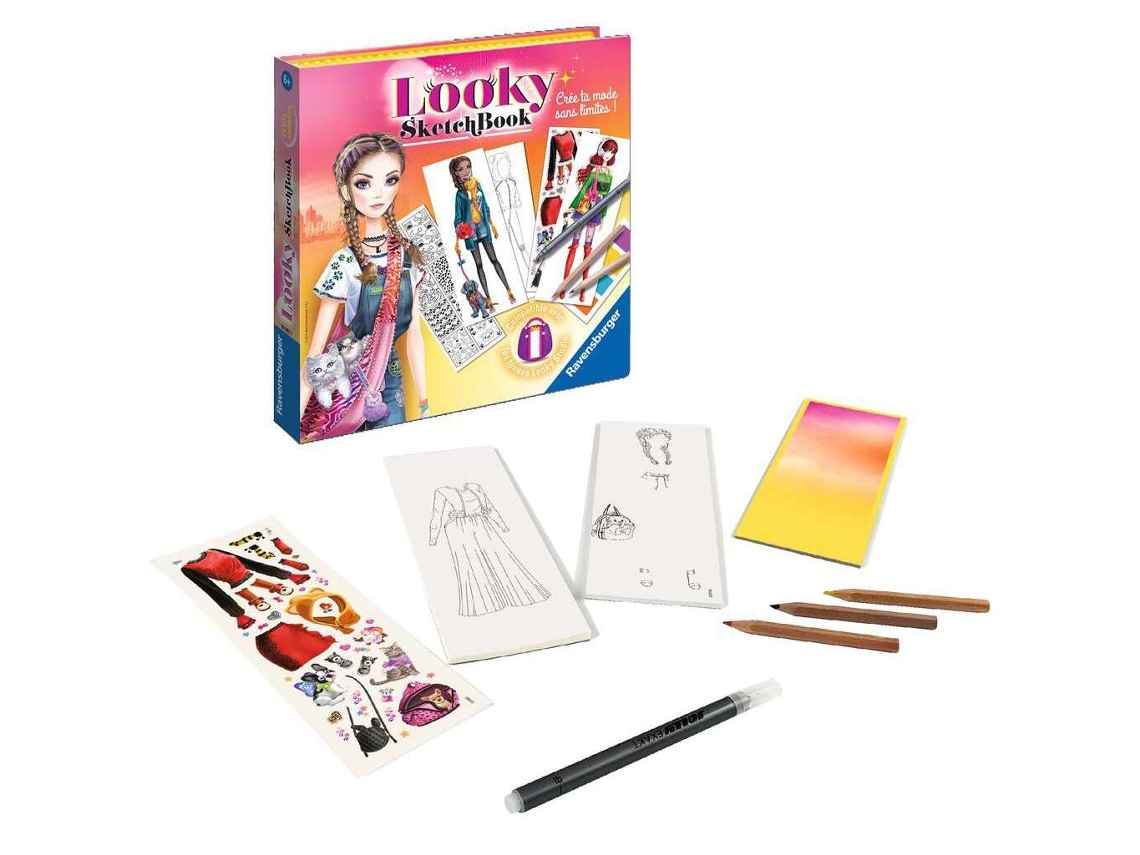 Looky Sketch Book Pequenos Animais Ravensburger | Worten.pt