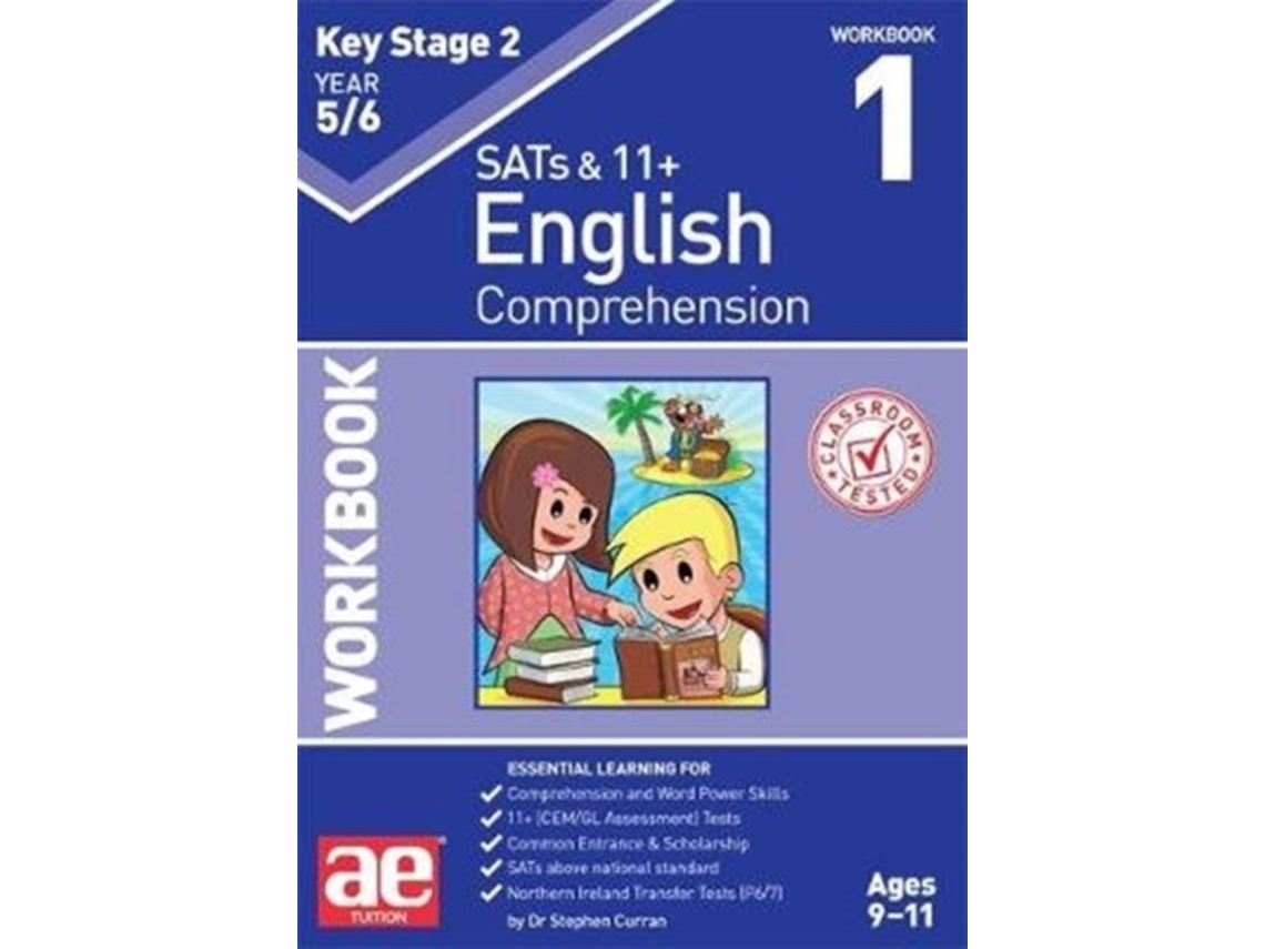 Livro ks2 english comprehension year 5/6 workbook 1 de stephen c ...