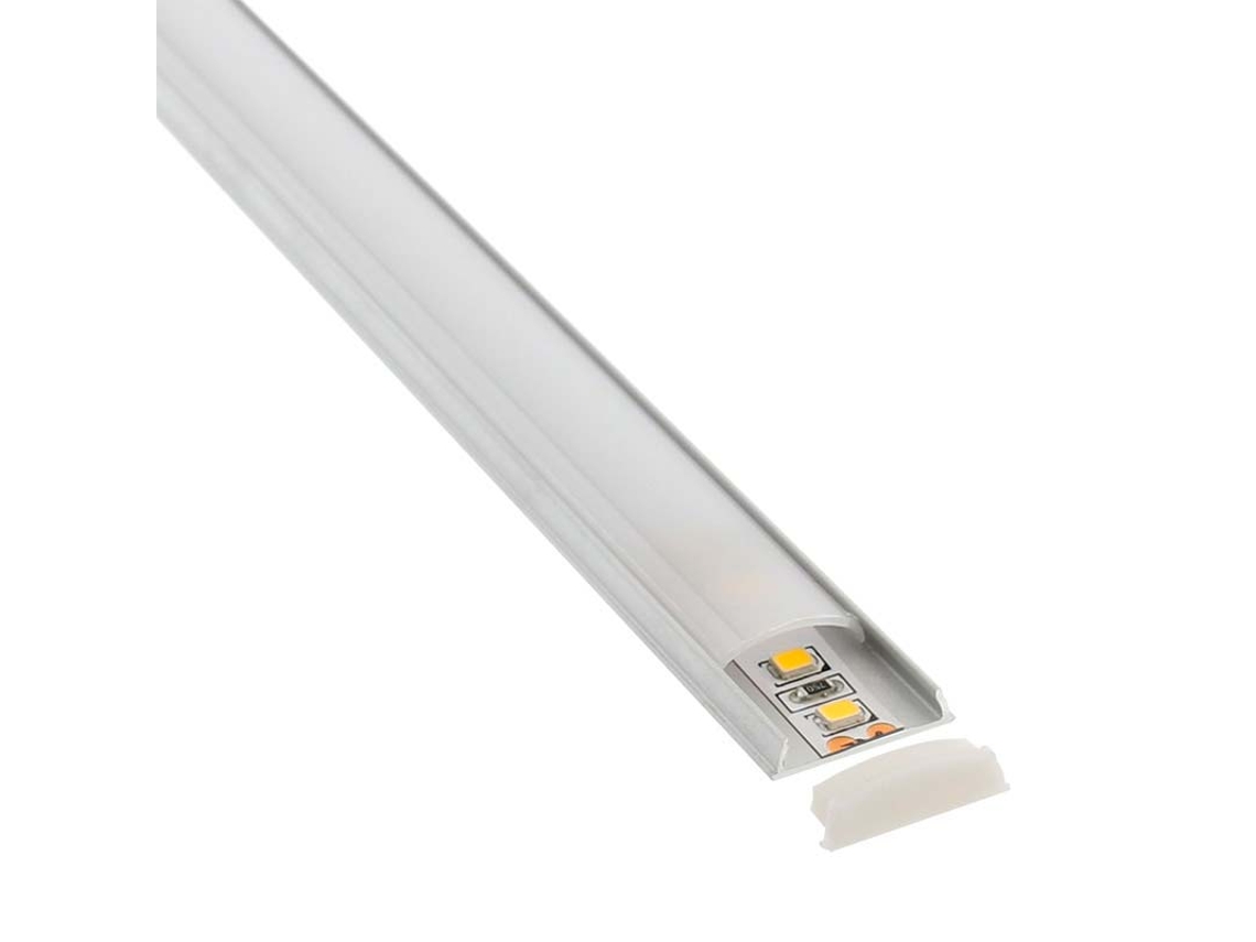 Perfil Aluminio Flexivel Flex Para Fitas Led 2 Metros LEDBOX | Worten.pt