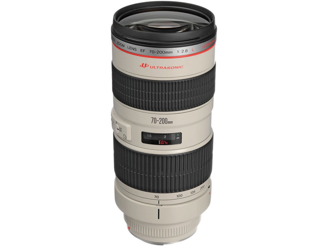 Objetiva CANON EF 70-200mm f/2.8L USM (Branco - Encaixe: Canon EF - Abertura: - f/32) | Worten.pt
