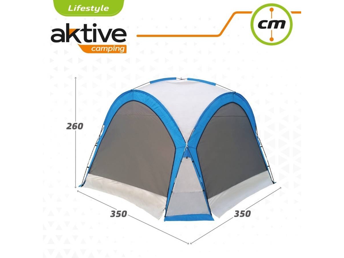 Tenda Anti-Mosquitos AKTIVE com mosquiteiro (350x350x260 cm) | Worten.pt