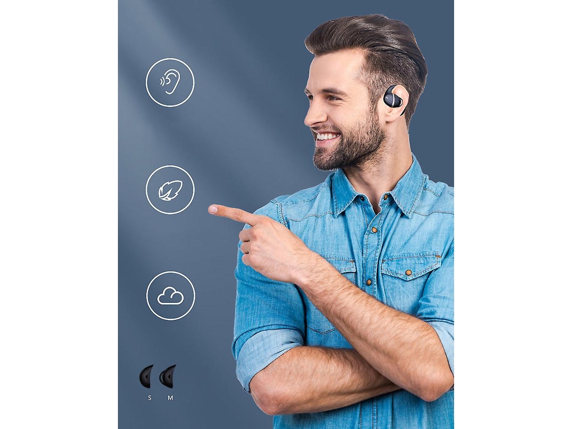 Auriculares Bluetooth True Wireless SUN GOD | Worten.pt