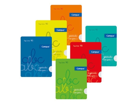 CAMPUS Paddy Notebook Scheduled Grid Tampa de Polipropileno Grade 3Mm ...