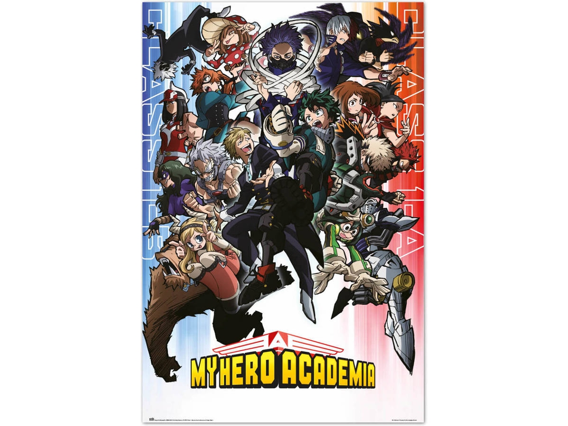 Poster Erik Editores My Hero Academia Class 1 A And Class 1 B Wortenpt