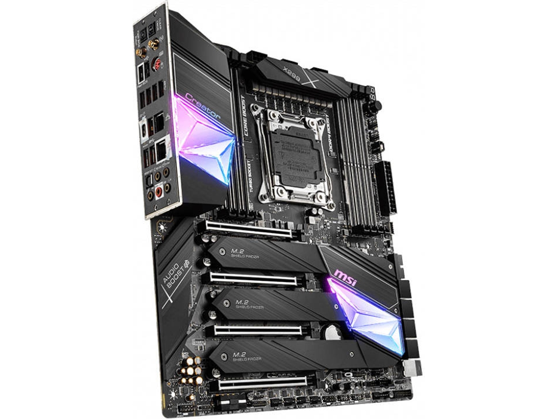 Motherboard MSI Creator X299 (Socket LGA 2066 (Socket R4) - Intel X299 ...