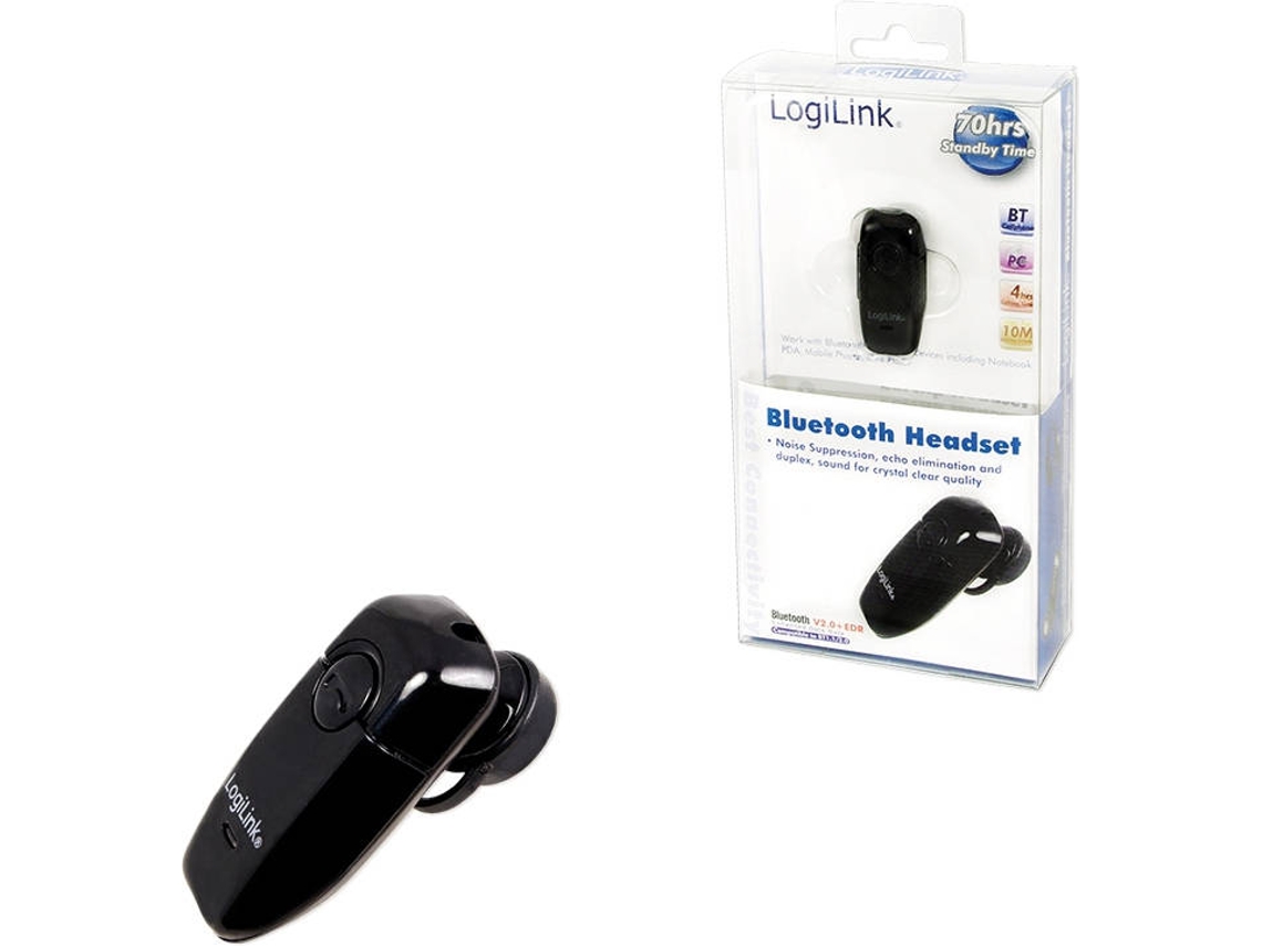 Kit Mãos Livres LOGILINK Bluetooth V2.0 Earclip Headset | Worten.pt