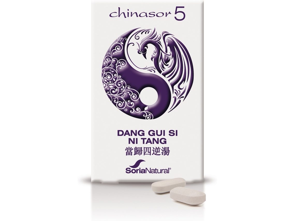 Suplemento Alimentar SORIA NATURAL Chinasor 5 Dang Gui Si Ni Tang (30 ...