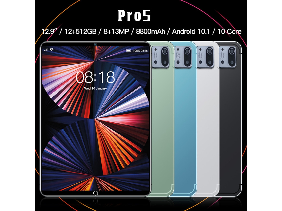 Tablet X50 (12.9'' - 32 GB - 4 GB RAM - Wi-Fi+5G - Blanco) | Worten.pt