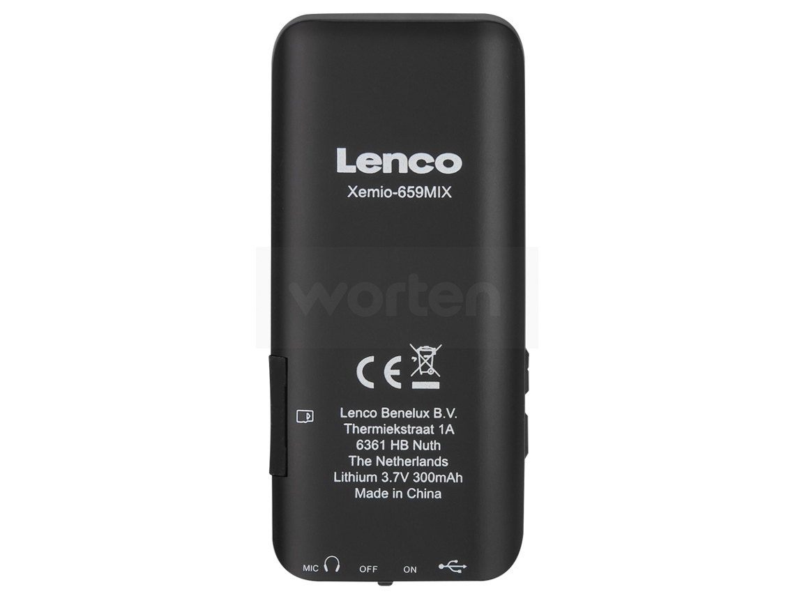 Leitor MP3/MP4 LENCO Xemio 659 (Rosa - Autonomia: 20 horas) | Worten.pt