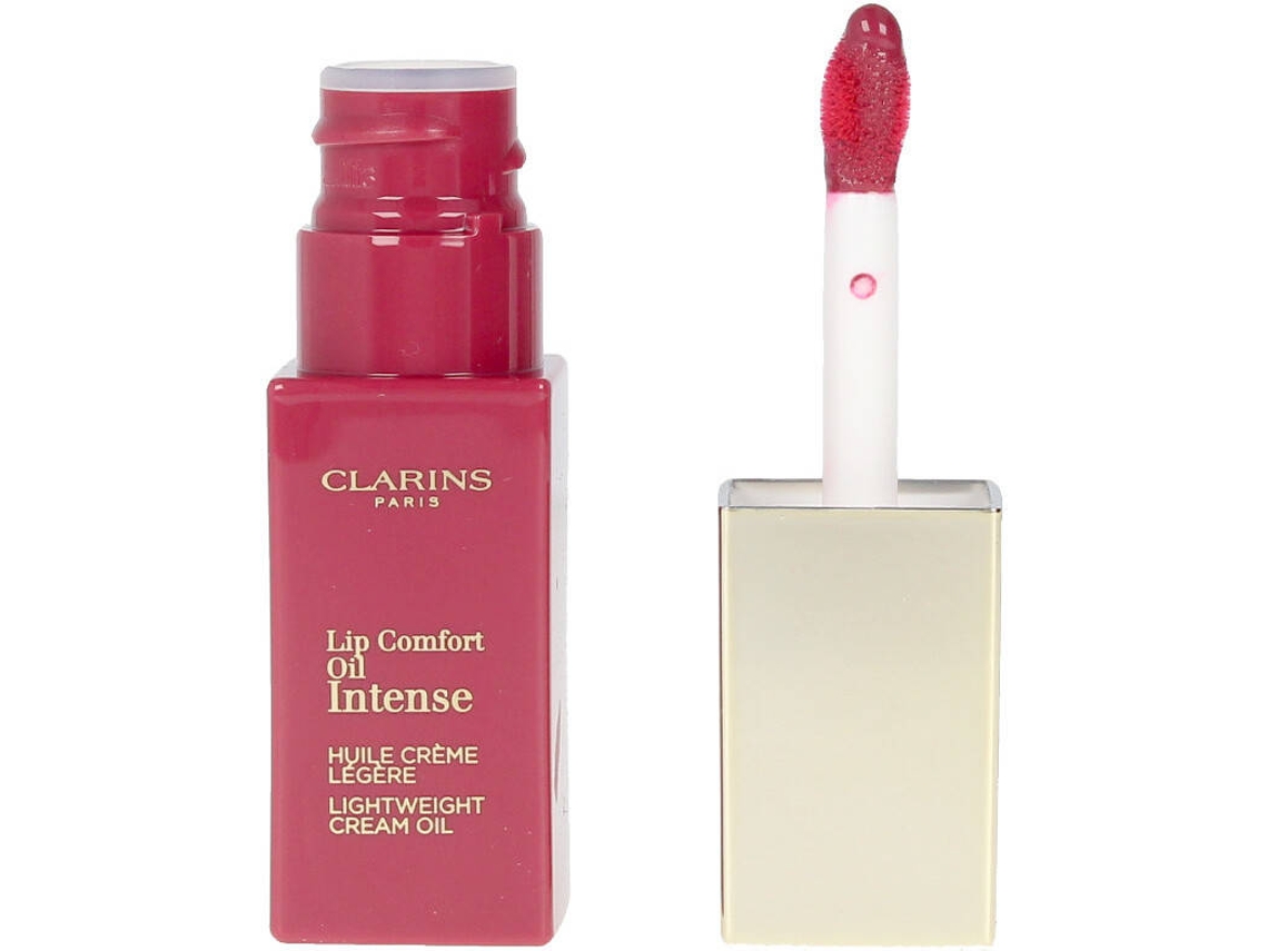 Batom Líquido CLARINS Lip Comfort Oil Intense 03-intense raspberry ...