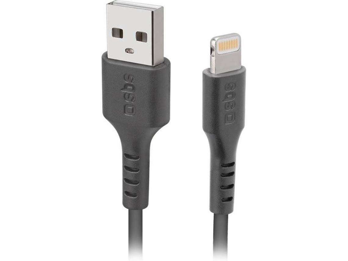 Cabo de Carregador Lightning C89 (Lightning - USB - 1 m - Preto ...