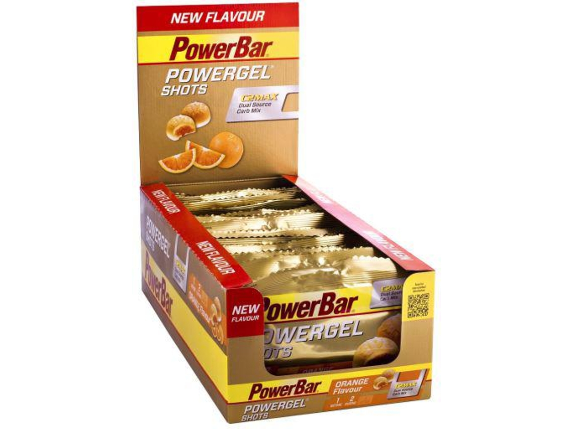Suplemento Alimentar POWERBAR PowerBar PowerGel Shots 16 x 60 gr Sabor ...