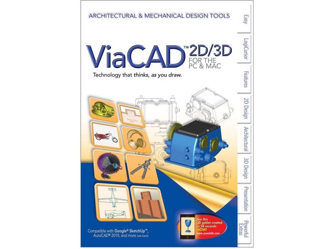 Software PUNCH ViaCAD 2D/3D v7 (1 Dispositivo - PC e Mac) | Worten.pt