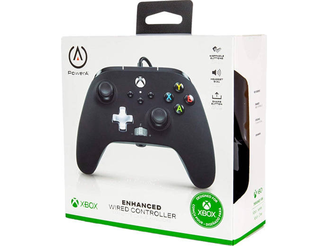Comando POWER-A Xbox X Power A Black (Xbox Series X|S) | Worten.pt