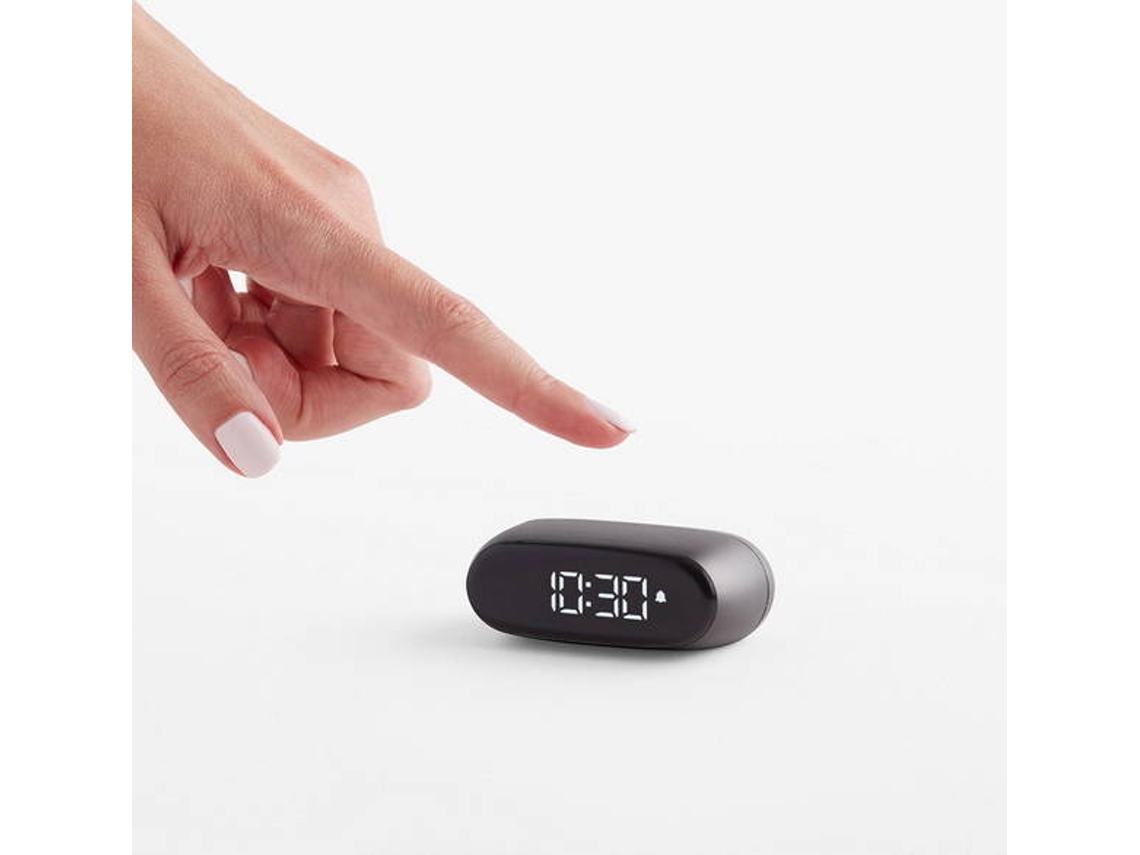Relógio Despertador LEXON Minut (Digital - Cinzento escuro) | Worten.pt