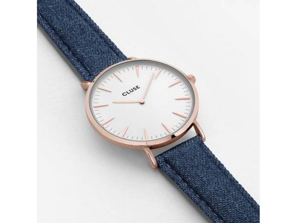 Relógio CLUSE Mulher (Pele - Azul) | Worten.pt