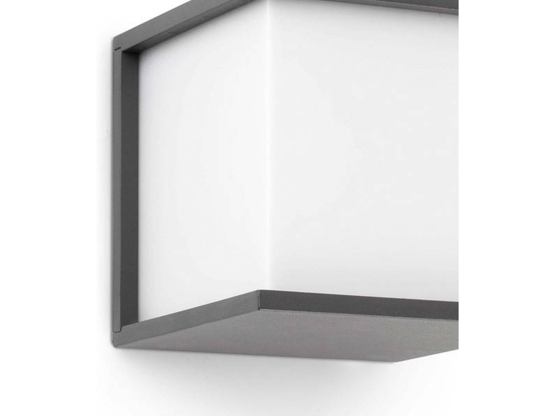 Aplique FARO BARCELONA Kubick (Cinzento Escuro - E27 - 100 W - Alumínio ...