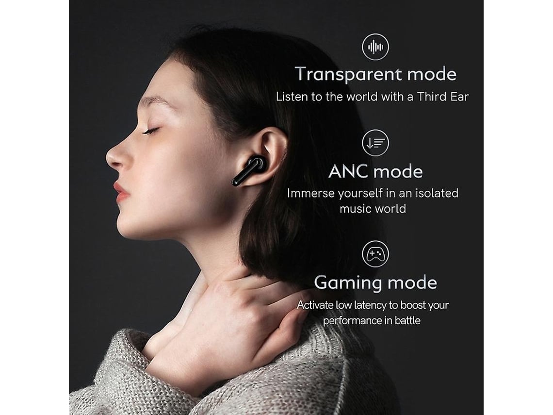 Auriculares Bluetooth True Wireless YDCY Xiaomi Youpin Qcy Ht03 5.1 Anc | Worten.pt