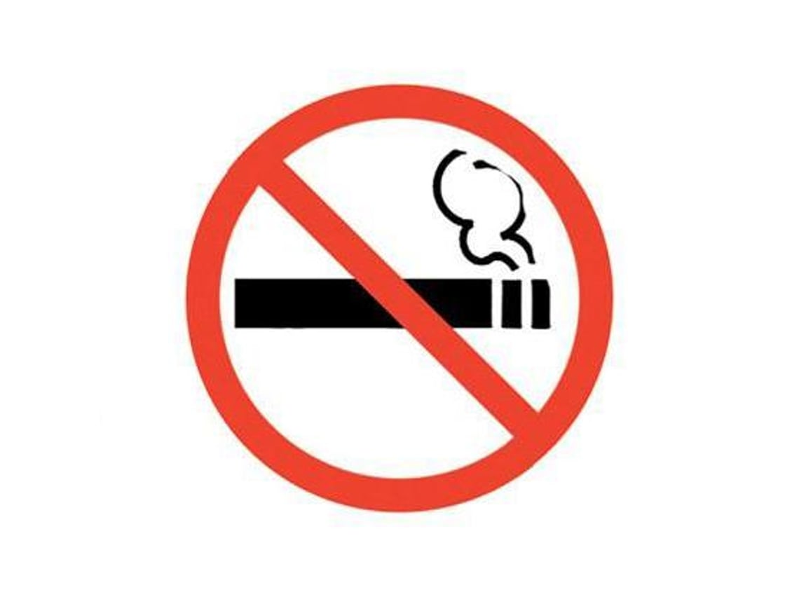 Letreiro Adesivo - Proibido Fumar - 114X114 Mm | Worten.pt