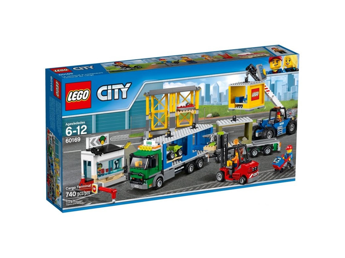 LEGO City: Terminal de Carga - 60169 (Idade mínima: 6 - 740 Peças ...