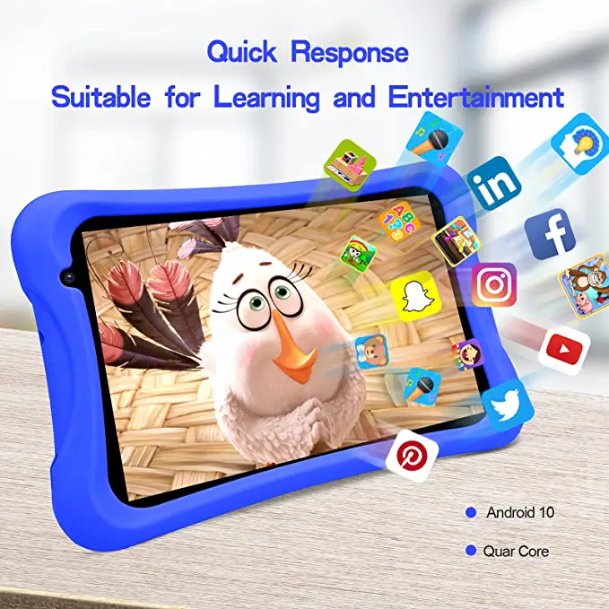 Tablet Pritom Android 10 Go Kids de 8 Polegadas | Worten.pt