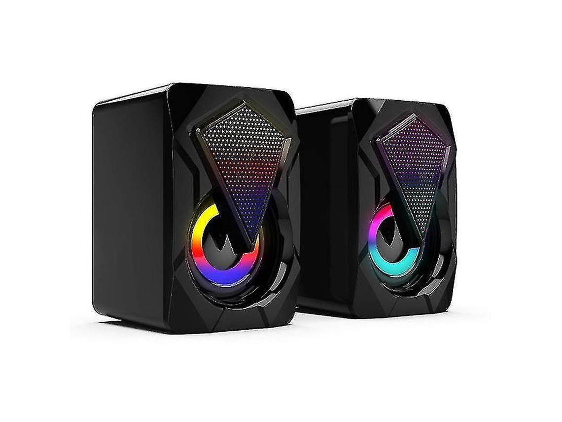 Coluna de computador com fio Yyh-Usb Subwoofer estéreo baixo Subwoofer ...