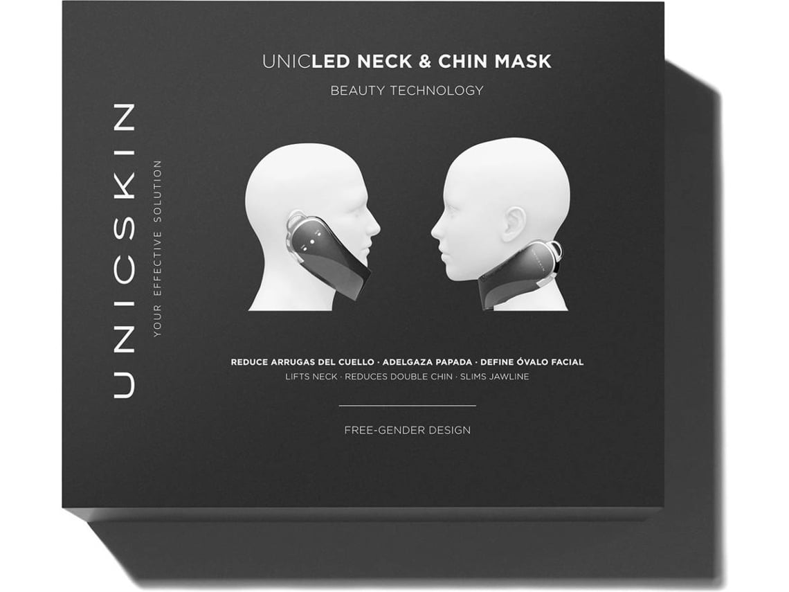 Máscara de Contorno Facial UNICSKIN Unic LED Neck and Chin Mask | Worten.pt