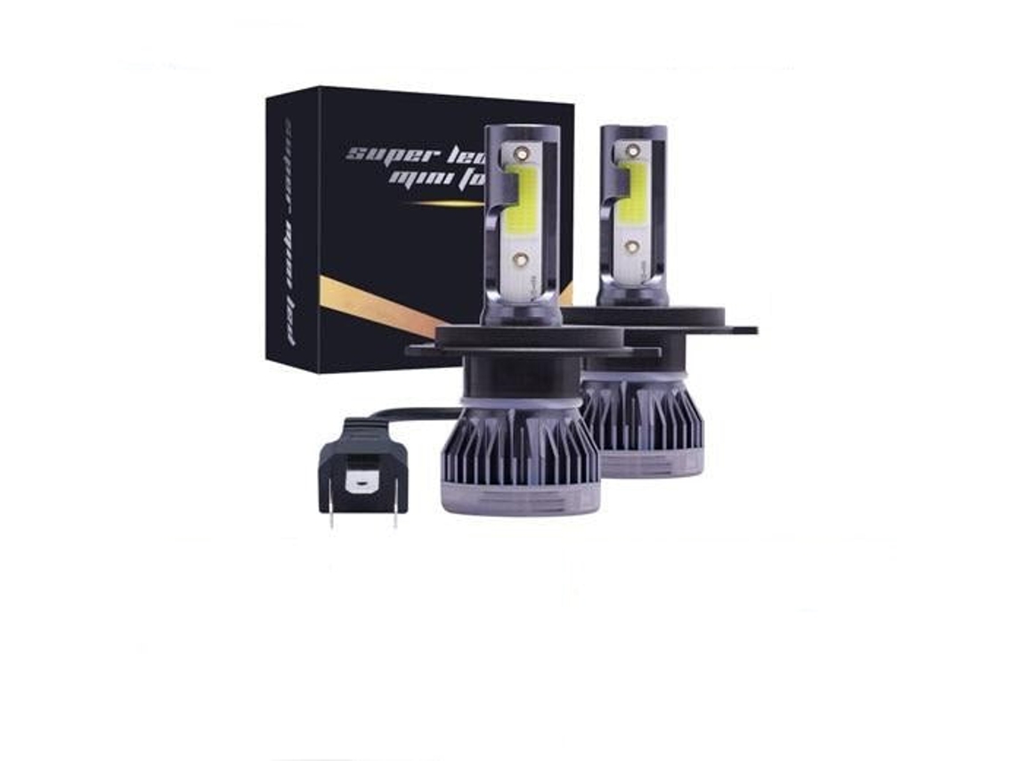 Led 12000lm / par de lâmpadas para faróis, kit de faróis para lâmpadas ...