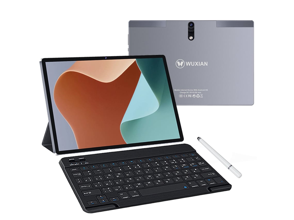 Tablet WUXIAN S18 + Teclado Bluetooth + Capa + Caneta (10.1'' - 64 GB ...