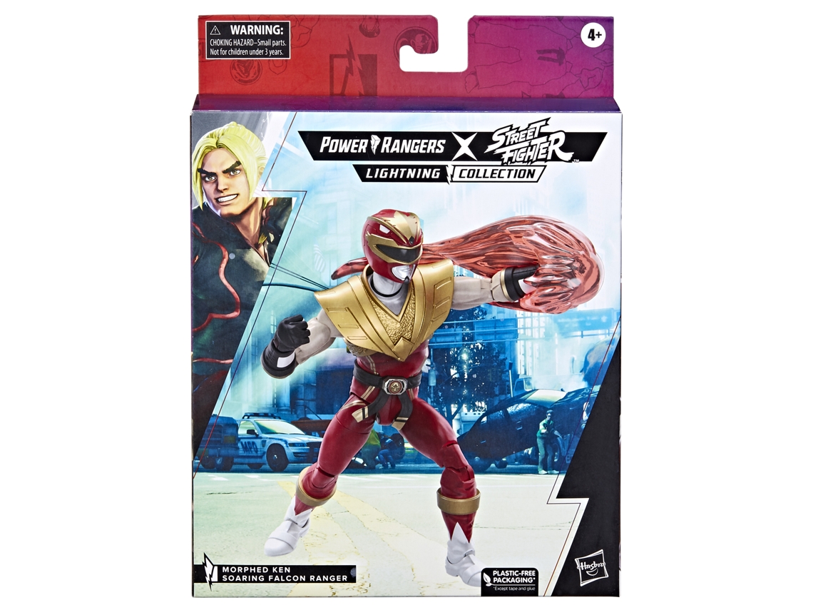 POWER RANGERS X Street Fighter Lightning Collection Morphed Ken Soaring ...