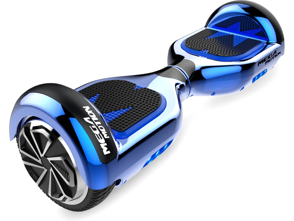 Hoverboard MEGAMOTION Azul 6.5 Bluetooth (Velocidade Máx: 15 km/h ...