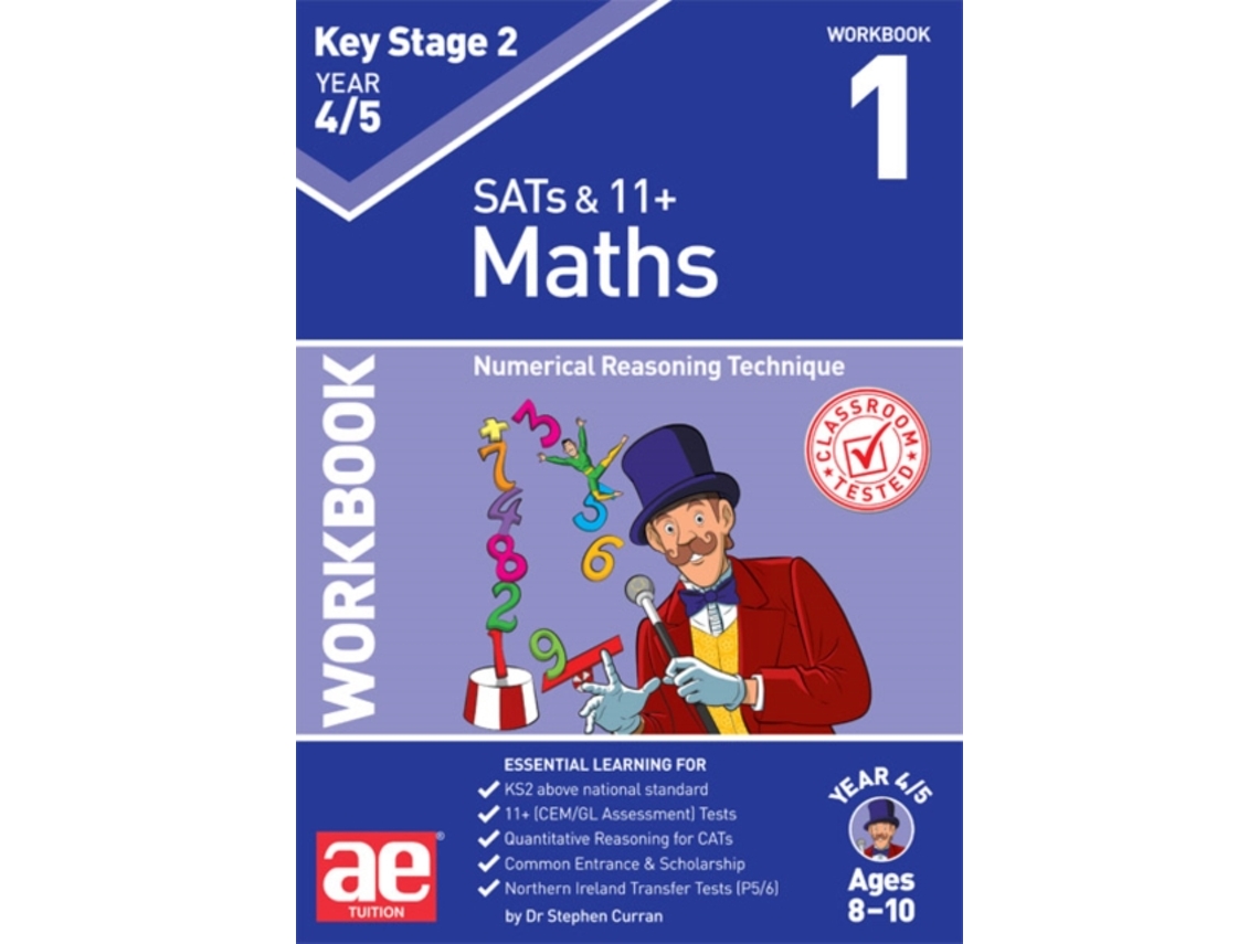 Livro ks2 maths year 4/5 workbook 1 de stephen c. curran,katrina mackay ...