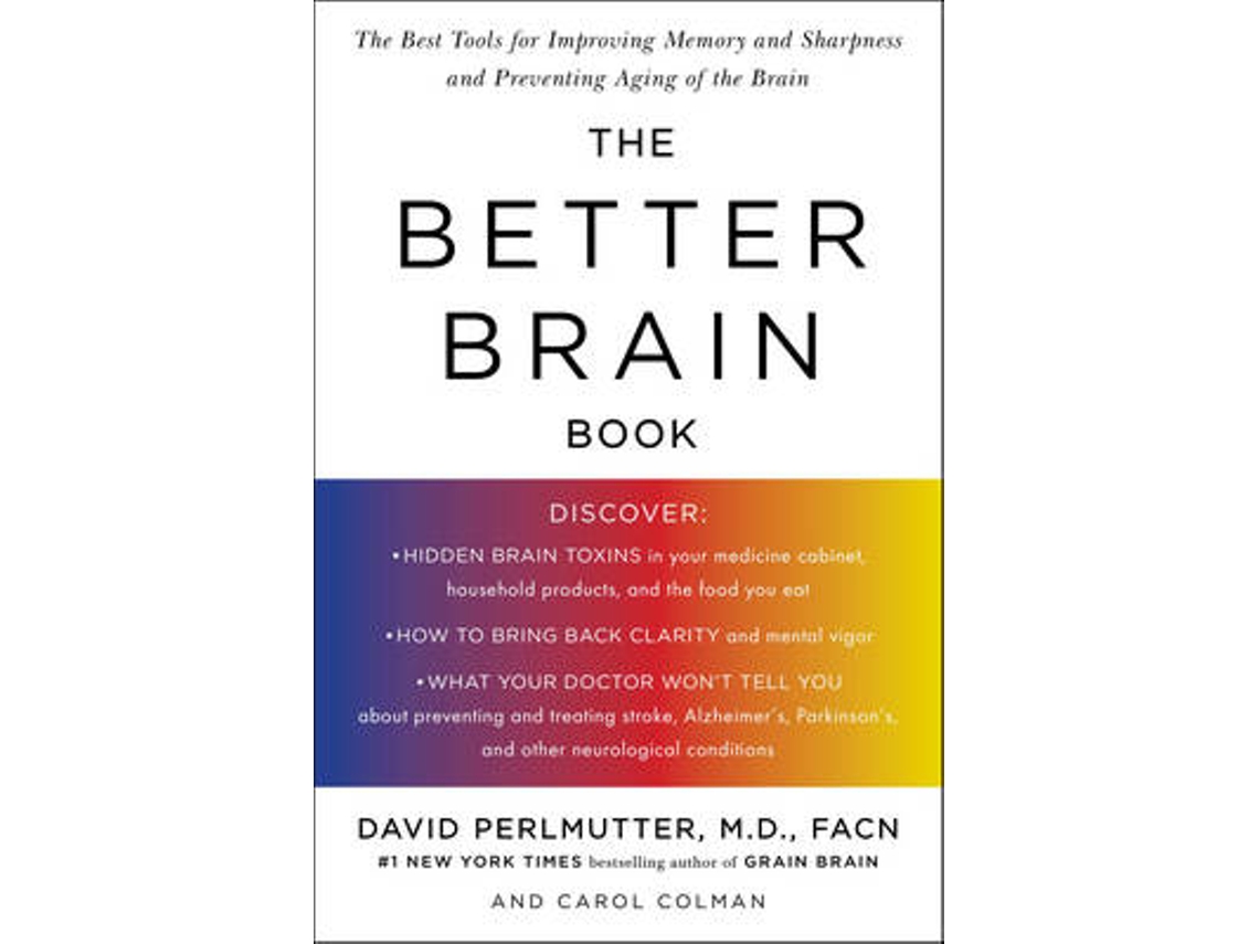 Livro better brain book de david (david perlmutter) perlmutter,carol ...