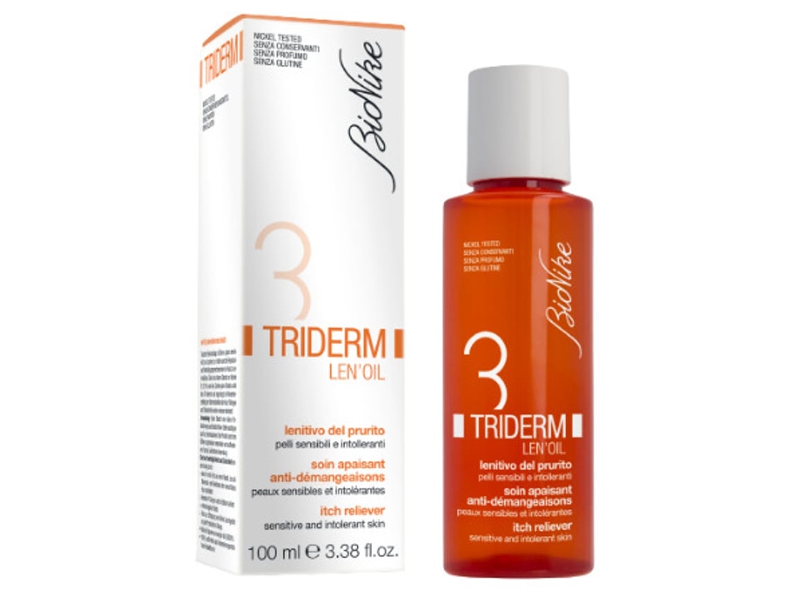 BIONIKE Triderm Len'Oil Óleo Aliviante para Coceira Frasco 100 Ml ...
