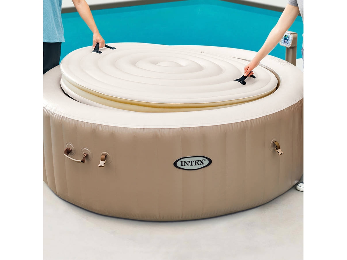 Spa Jacuzzi Insuflável INTEX Bolhas 196x795cm (795l - 4 pessoas ...