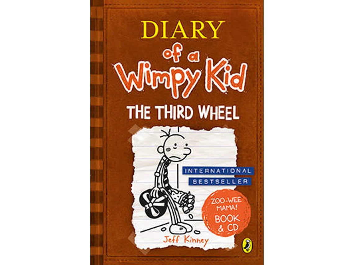 Livro Diary Of A Wimpy Kid 7: The Third Wheel (Book + Cd de Jeff Kinney ...