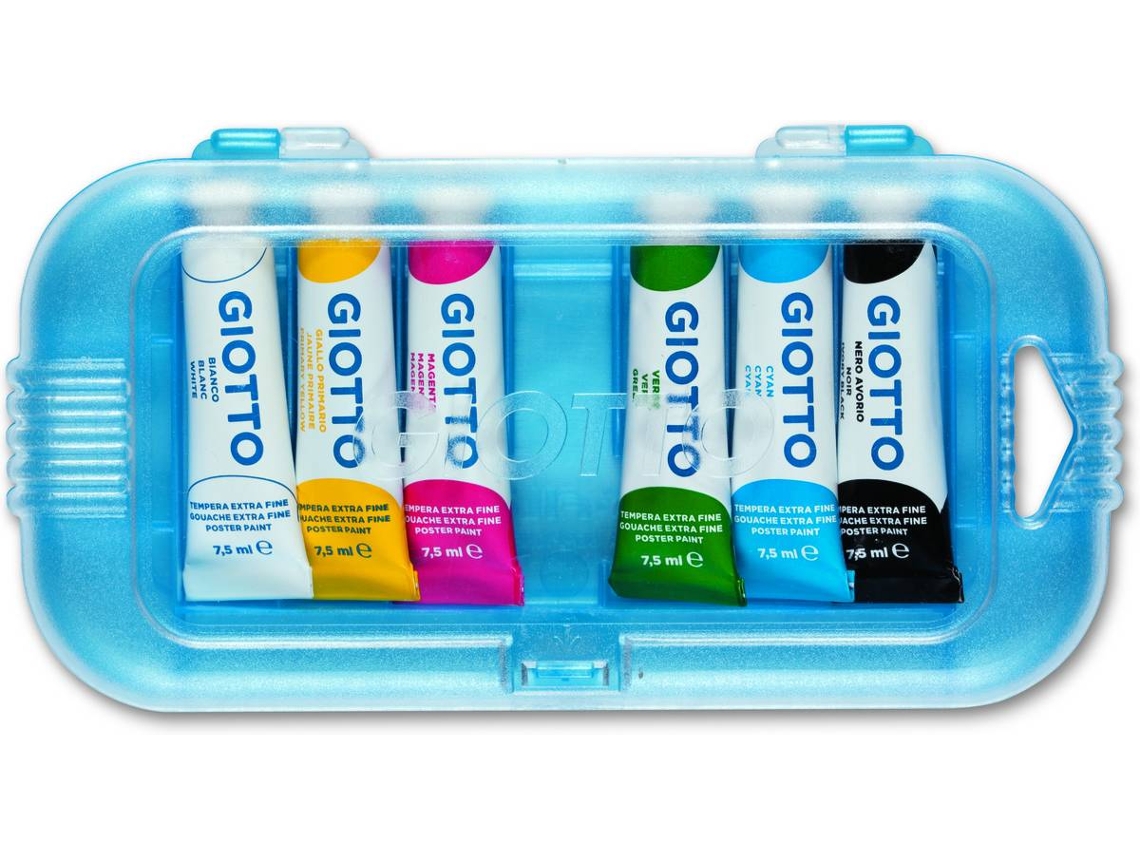 Guache Escolar GIOTTO 6 Cores (7,5 ml) | Worten.pt
