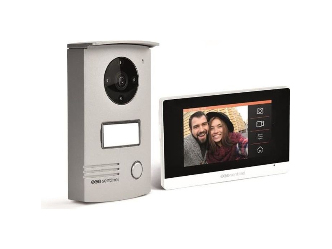 VisioDoor 4.3+ - Intercomunicador de vídeo com fio com monitor de toque ...