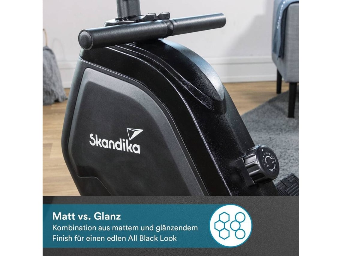 Máquina de Remo SKANDIKA Munin Dobrável Resistência Magnética 16 ...
