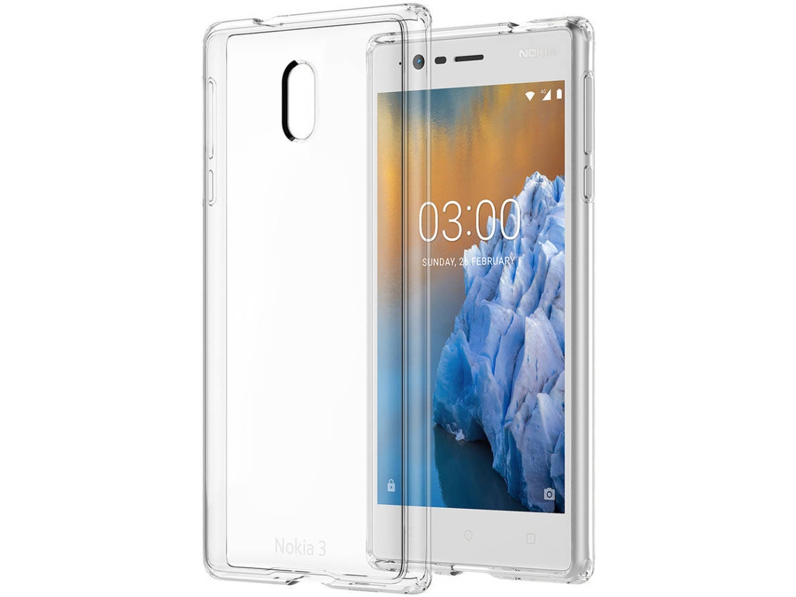 Capa NOKIA 3 Crystal Transparente | Worten.pt