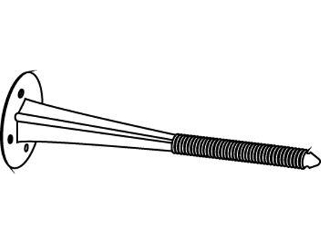 Bucha para painel de isolamento ISO CHEMITOOL FASTENERS ip8/80 s=3050 ...