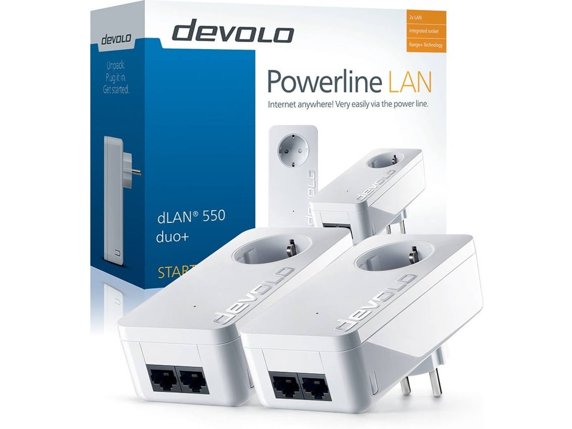 Powerline DEVOLO dLAN 550 duo+ Starter Kit | Worten.pt