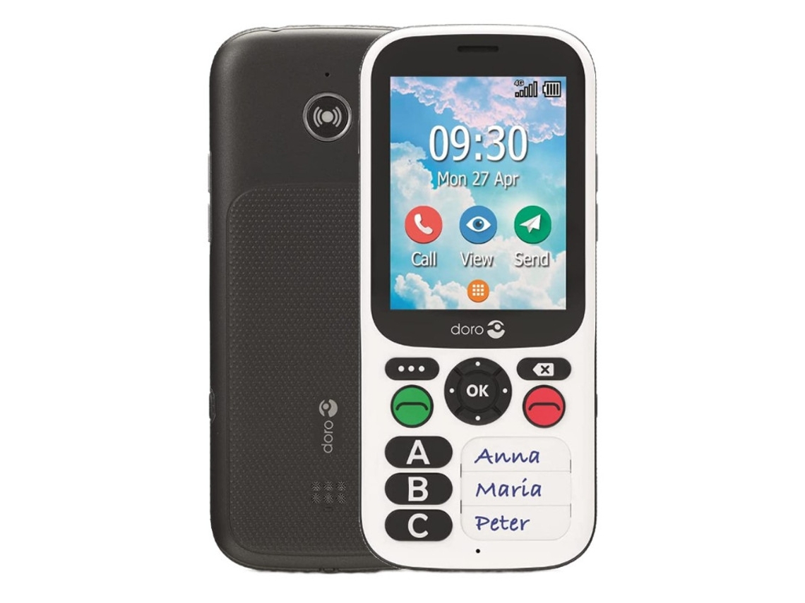 Telemóvel Sénior DORO 780X Iup com Chamada de Emergência | Worten.pt