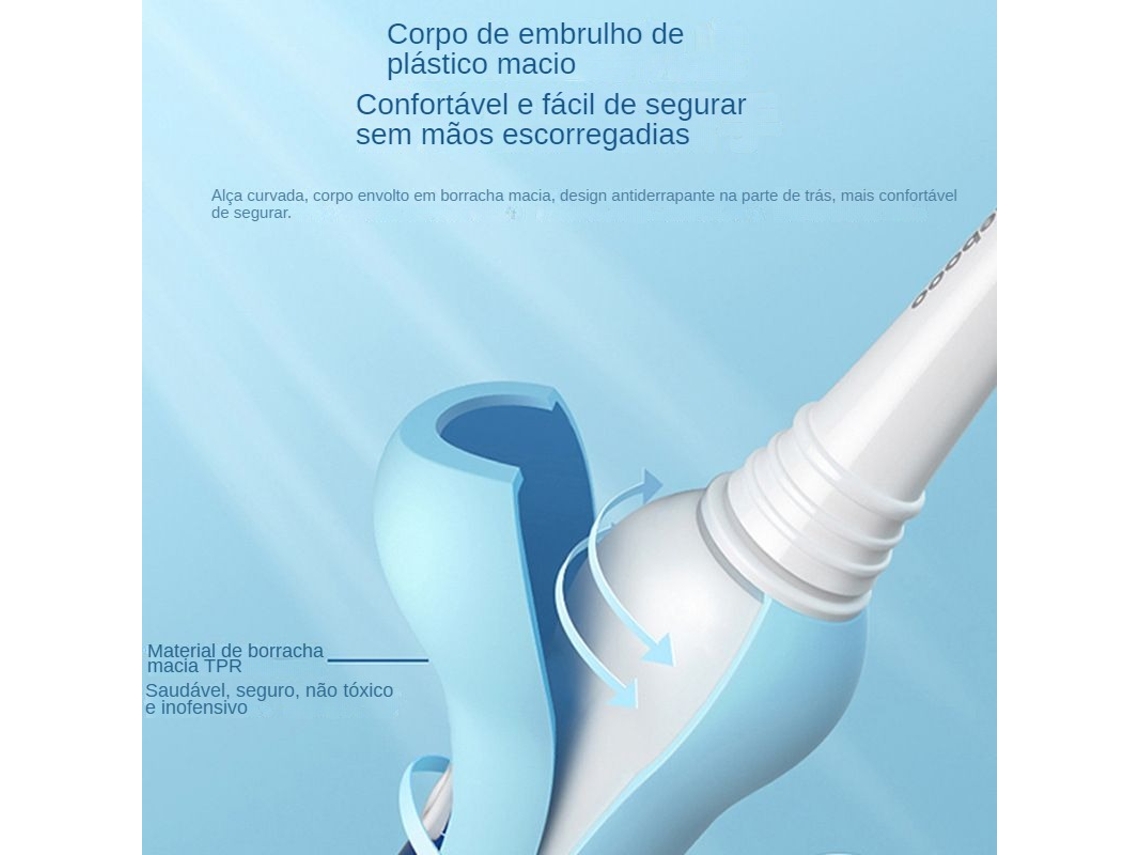 Escova de Dentes Elétrica GRPT Inteligente Crianças | Worten.pt