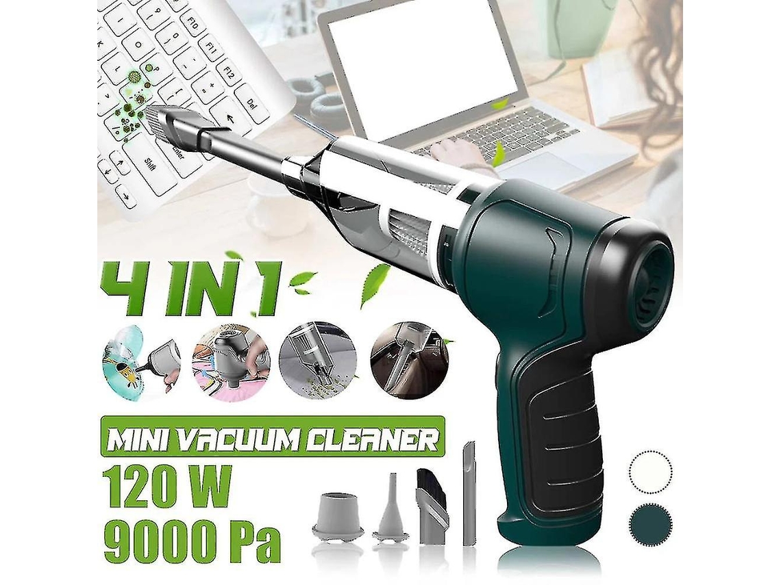 Soprador de ar sem fio portátil 120w mini espanador de ar portátil ...