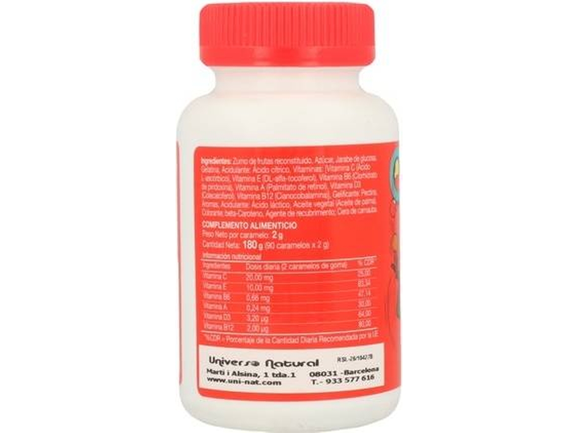 Chá UNIVERSO NATURAL Osovit Multivitaminas (90 unidades) | Worten.pt