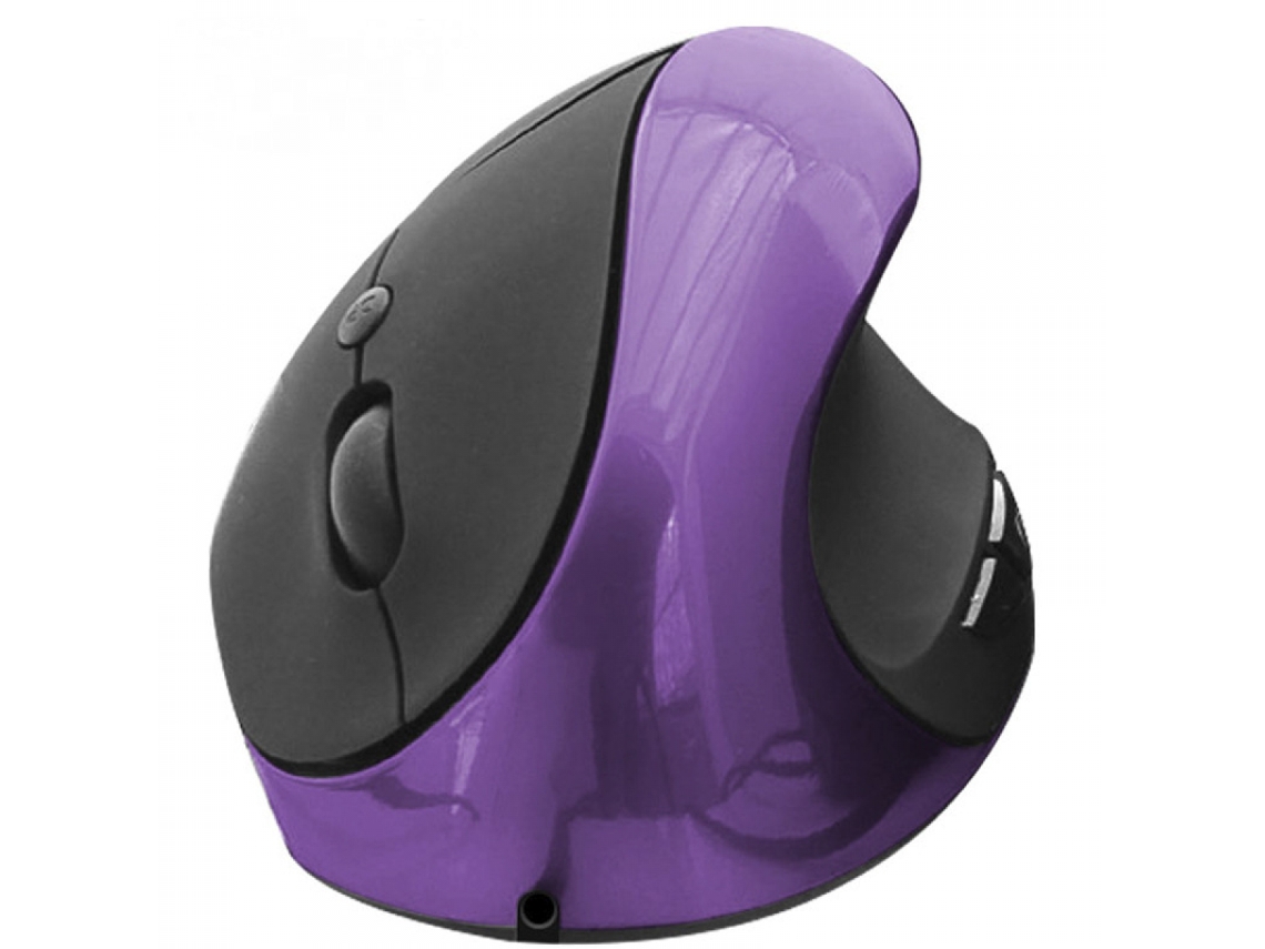 Rato Sem Fio Vertical Sem Fio Com Carregamento Silencioso 2.4G Mouse ...