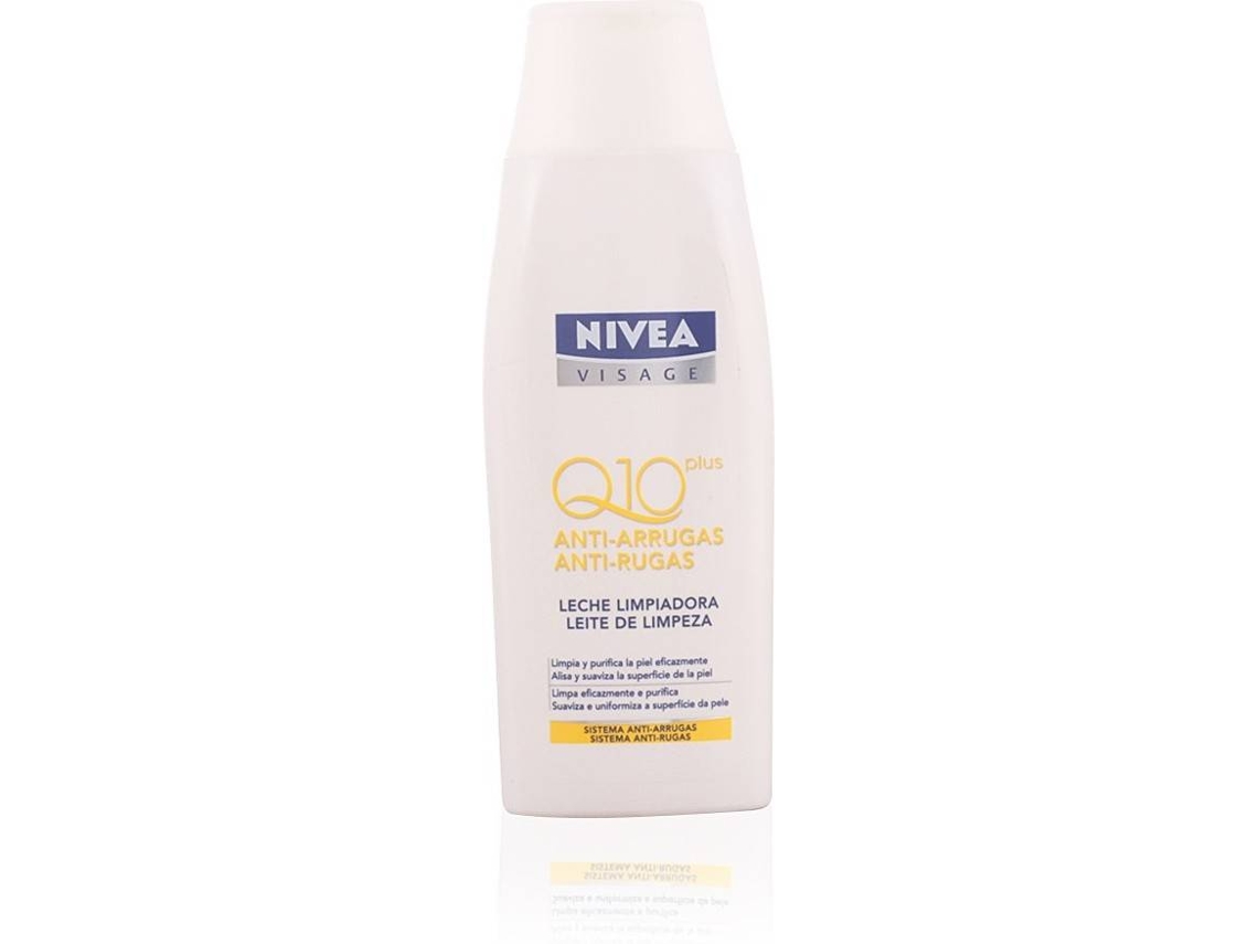 Leite de Limpeza Facial NIVEA Q10+ Anti-Arrugas (200 ml) | Worten.pt