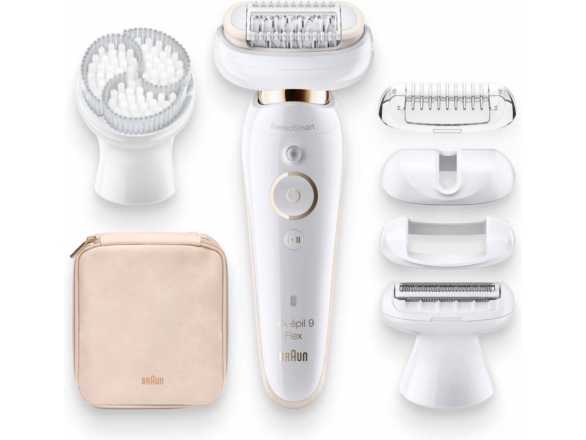 Depiladora BRAUN Silk Épil 9030 Skin&Spa (Arranque - Multi-zonas ...