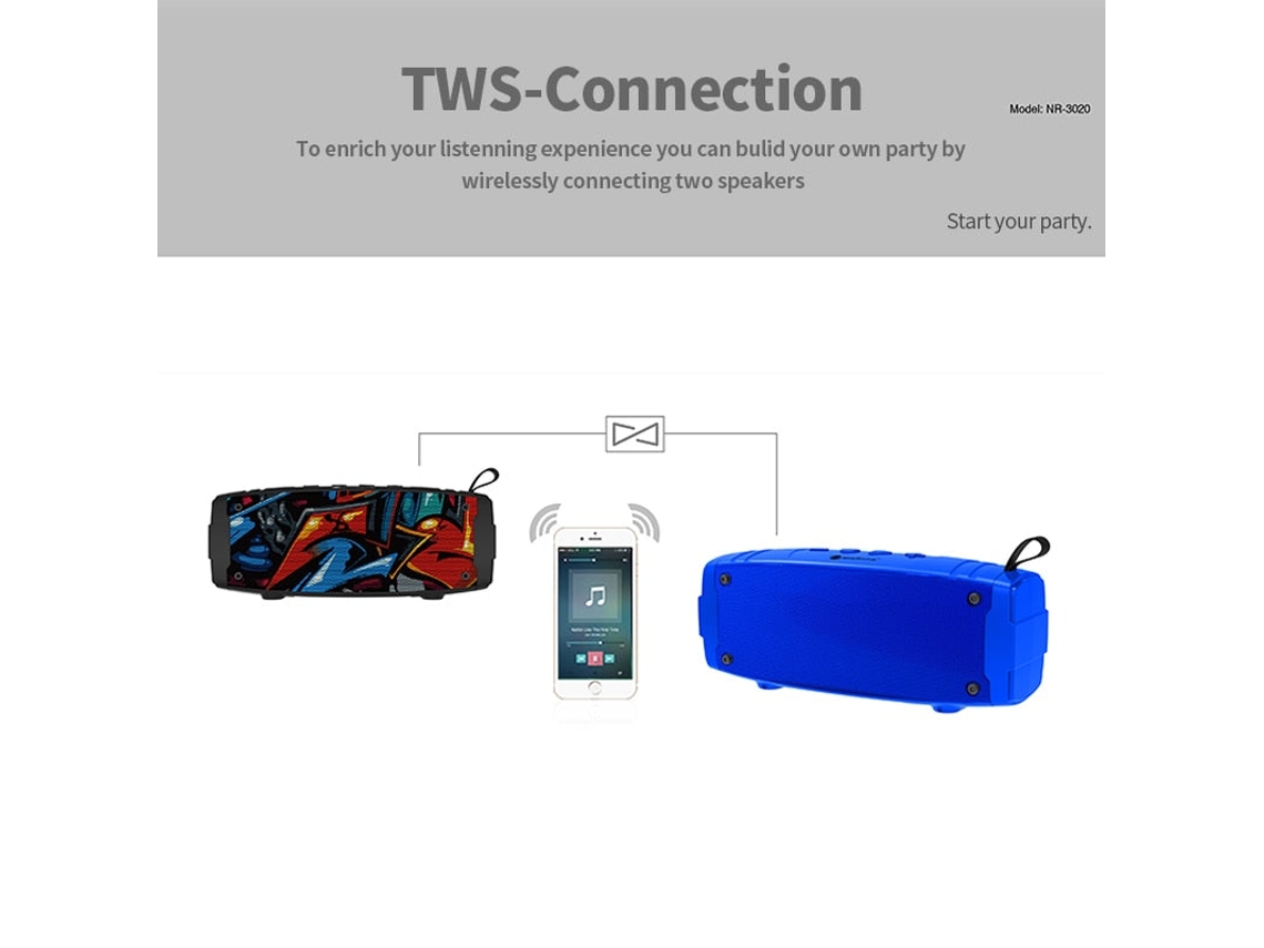 Colunas SLOWMOOSE Bluetooth (PC) | Worten.pt